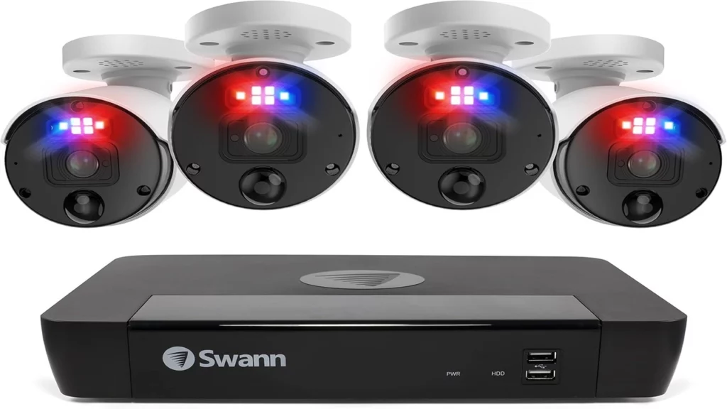 Swann Security Cameras Swann Swann Home Security Camera System With